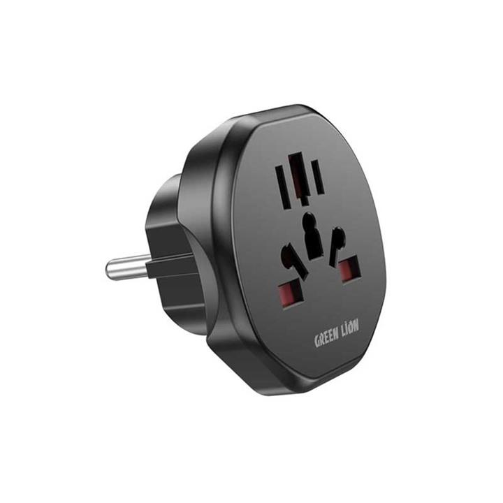 قیمت و خرید مبدل برق گرین لاین Green Lion Universal Conversion Eu Plug 9520