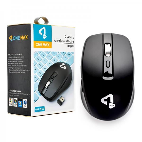 قیمت و خرید موس بی سیم وان مکس مدل ONE MAX OM-W60