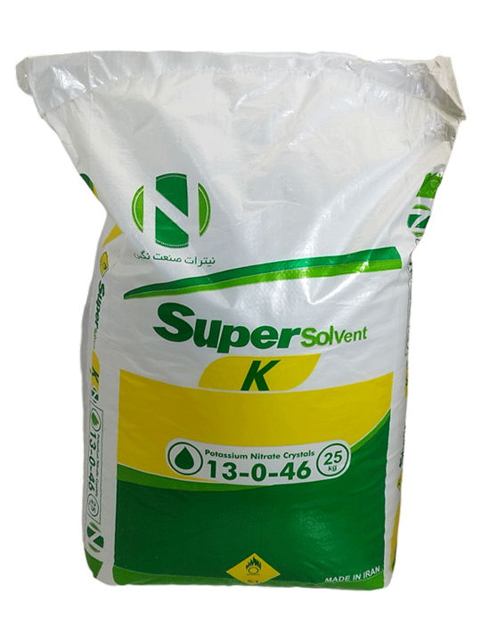 قیمت و خرید نیترات پتاسیم سولونت Super solvent کود 25 کیلویی