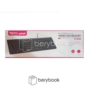 قیمت و خرید کیبورد تسکو مدلKEYBOARD TSCO TK 8038
