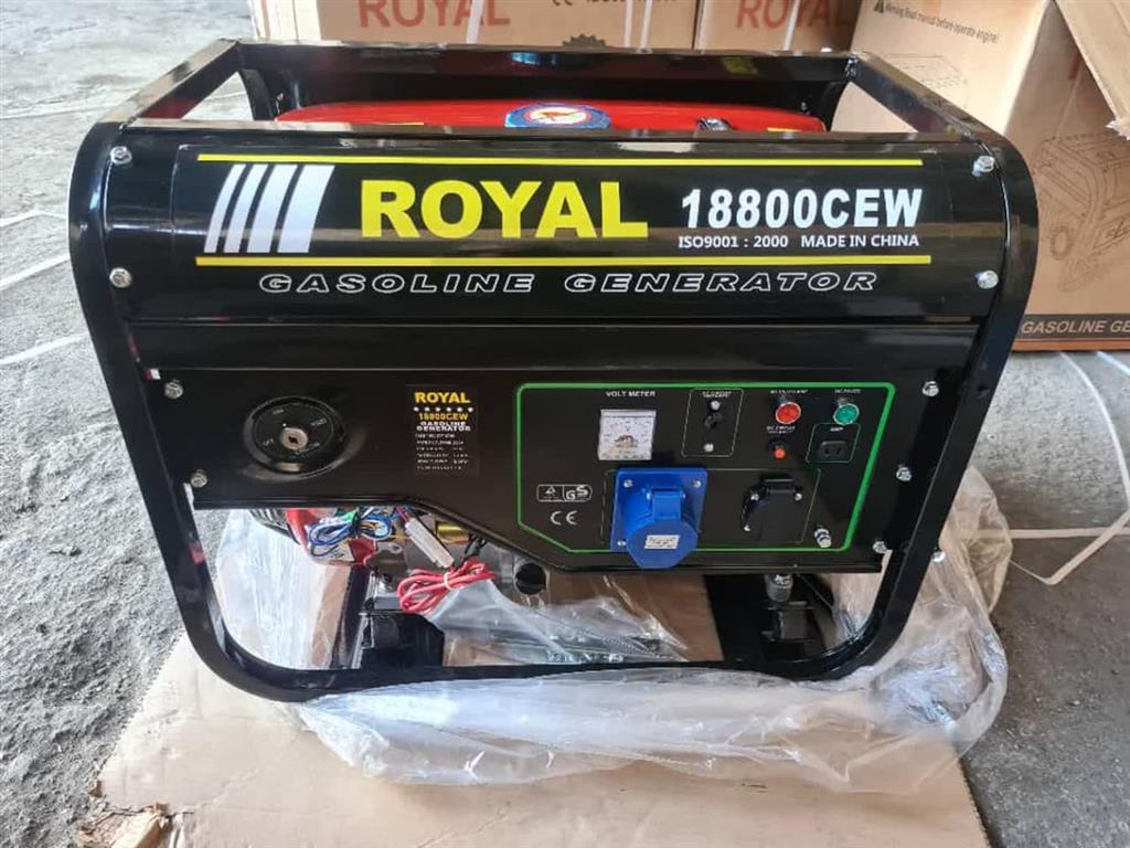 قیمت و خرید موتوربرق 8.5 کیلووات بنزینی دراگون DRAGON18700 استارتی