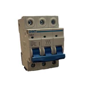 قیمت و خرید کلید مینیاتوری سه پل 10 آمپر چانت مدل NB7-3P C 10A 6 KA