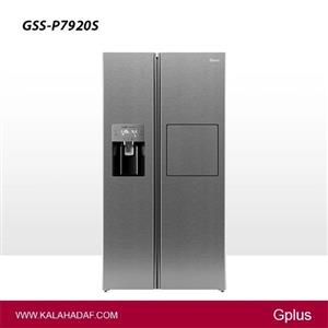 قیمت و خرید یخچال و فریزر ساید بای ساید 32 فوت جی پلاس مدل GSS-P7920