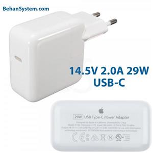قیمت و خرید شارژر USB-C اپل 29 وات 14.5V 2.0A