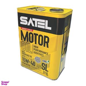 قیمت و خرید روغن موتور خودرو ساتل مدل 10W-40 SL حجم 3.5 لیتر
