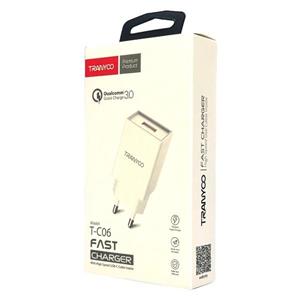 قیمت و خرید آداپتور 20وات برند Tranyoo مدل T-C06