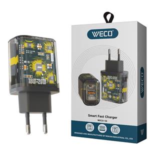 قیمت و خرید کلگی شارژر 20 وات ویکو WECO مدل WE-53