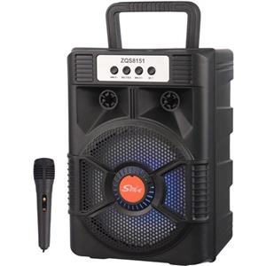 قیمت و خرید اسپیکر بلوتوثی رم و فلش خور Sing-E ZQS8151میکروفون