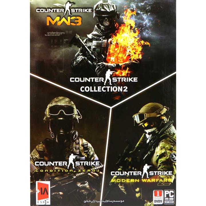 قیمت و خرید مجموعه بازی COUNTER STRIKE COLLECTION 2 مخصوص PC