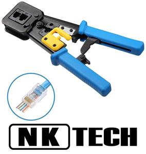 قیمت و خرید آچار کریمپینگ شبکه ان کی تک مدل NKTECH TL-DK-EZ86