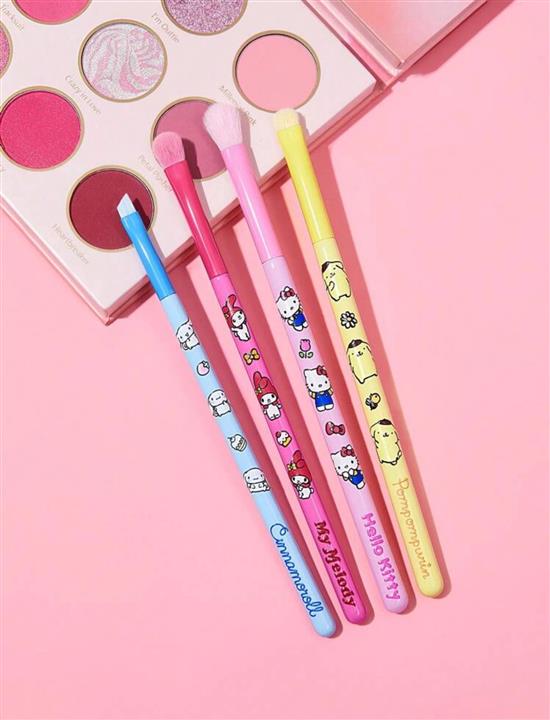قیمت و خرید ست ۴ عددی براش چشم طرح Hello Kitty برند Shein