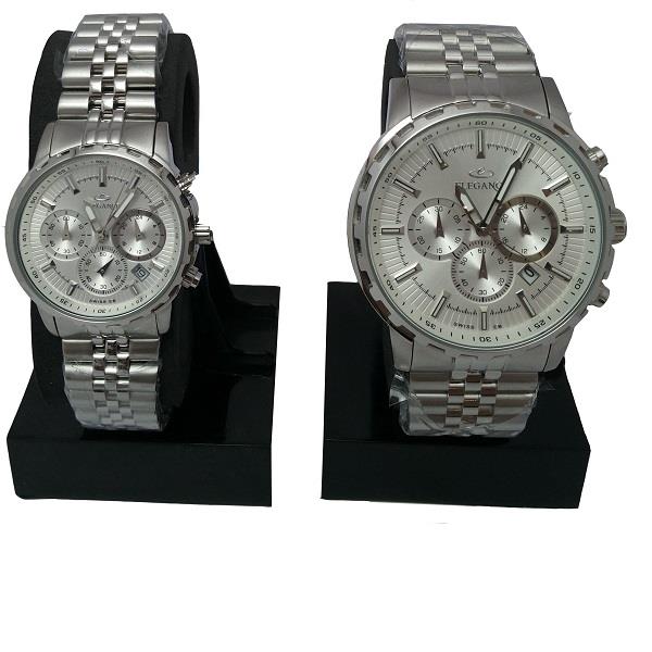 قیمت و خرید ساعت مچی ست زنانه و مردانه الگانس ELEGANCE R1165G