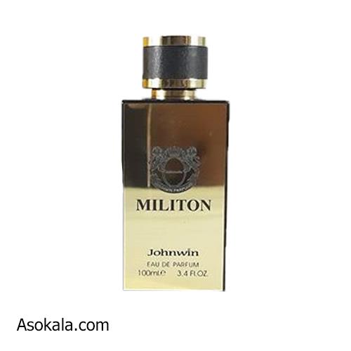 قیمت و خرید ادوپرفیوم مردانه جانوین مدل Johnwin militon حجم 100 میل
