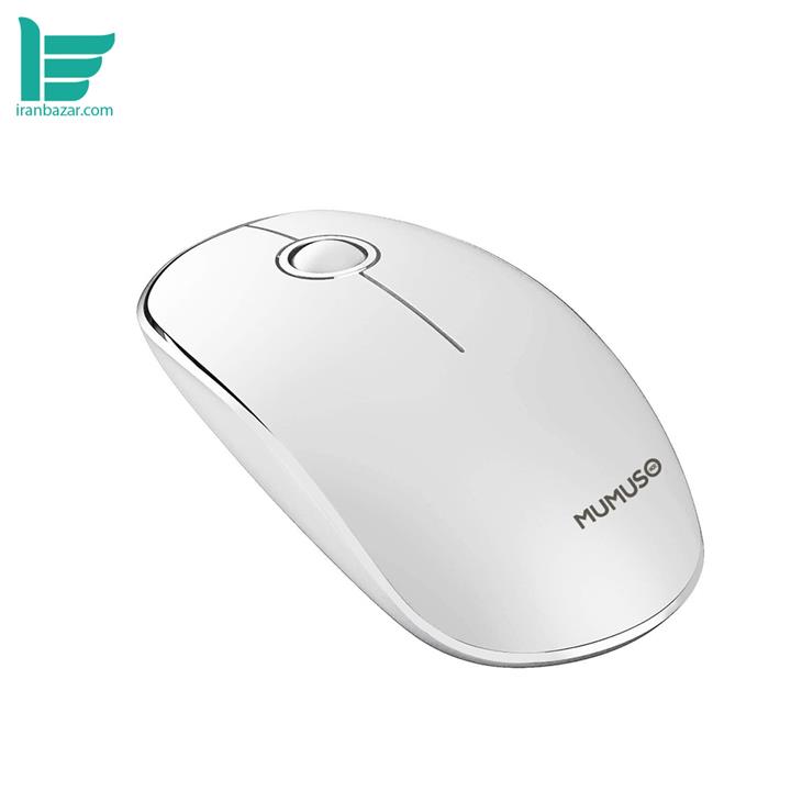 قیمت و خرید ماوس بلوتوث بی سیم - سفید Mumuso wirless MOUSE