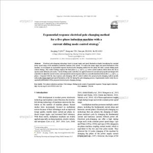 قیمت و خرید Exponential response electrical pole-changing method for a ...