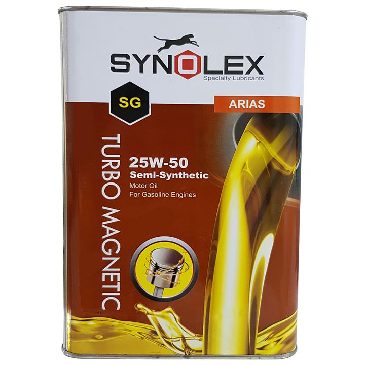 قیمت و خرید روغن موتور خودرو سینولکس مدل آریاس 25W-50 SG ظرفیت 3.5 لیتر