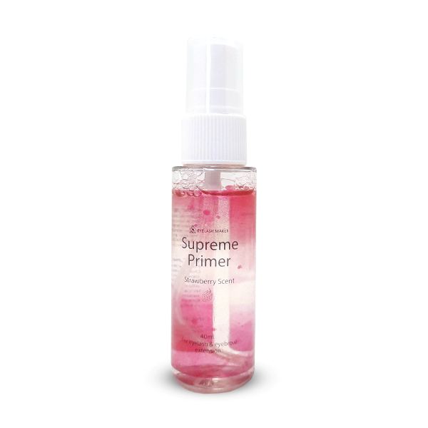 قیمت و خرید پرایمر چسب مژه و ابرو اسانس توت فرنگی supreme primer
