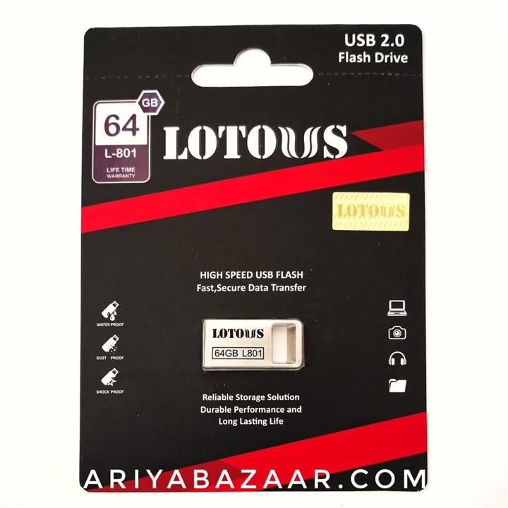 قیمت و خرید فلش مموری لوتوس مدل L801 ظرفیت 64 گیگابایت