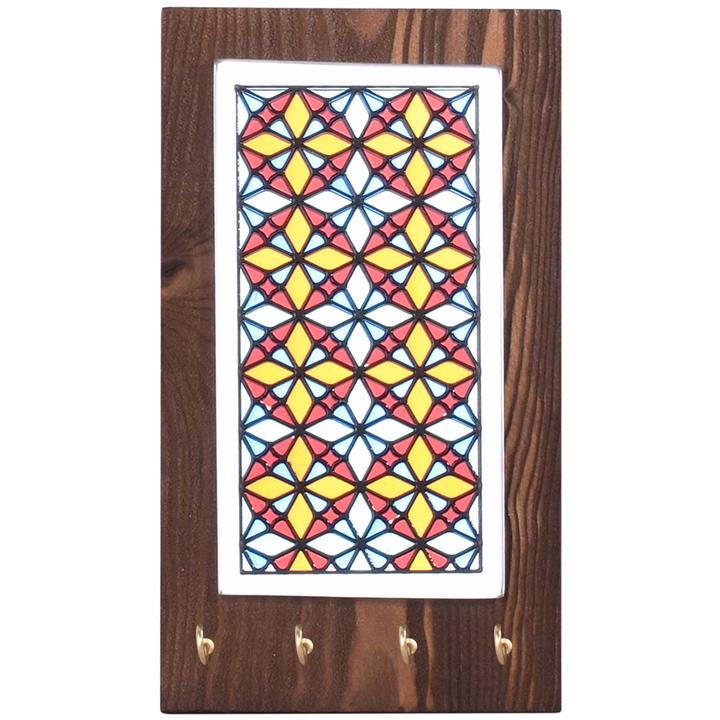 قیمت و خرید جاکلیدی ویترای طرح ستاره چهارپر کد 00-06