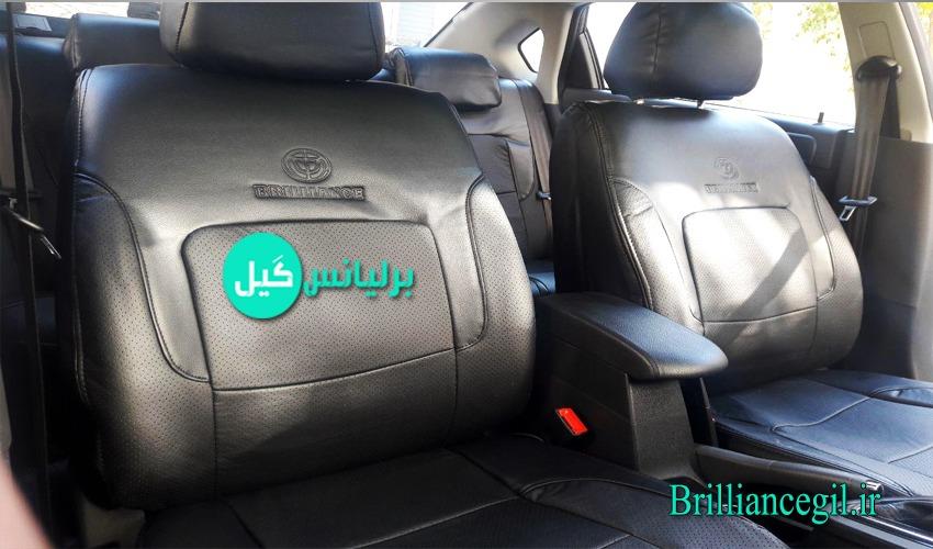 قیمت و خرید روکش صندلی برلیانس رنگ مشکی(H330.H320.C3)