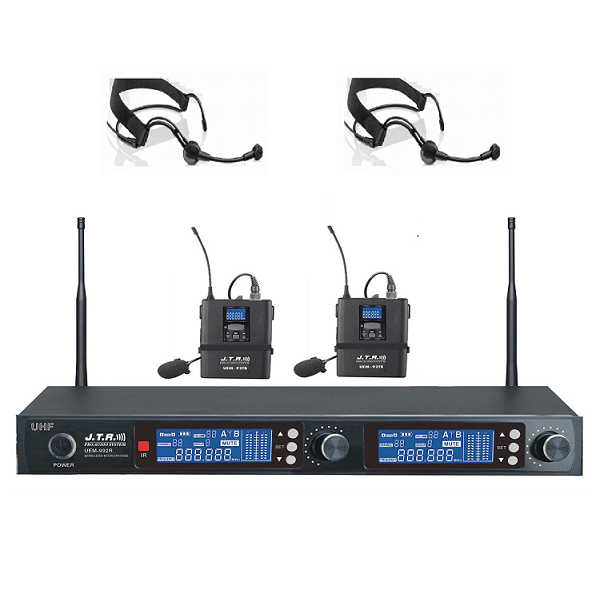 قیمت و خرید میکروفن بی سیم JTR مدل UEM-992TB