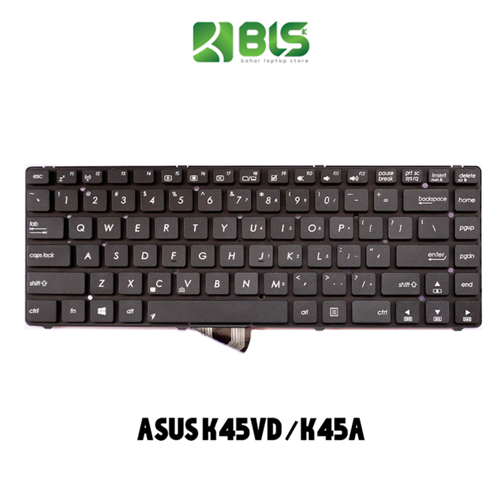 قیمت و خرید قاب و کیبورد لپ تاپ ایسوس Asus K45VD
