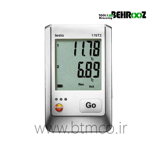 قیمت و خرید ترموگراف دما و رطوبت تستو مدل TESTO 176-T2