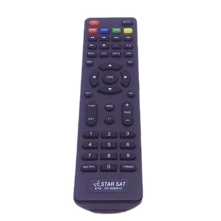 قیمت و خرید کنترل دستگاه رسیور استارست 8989HD