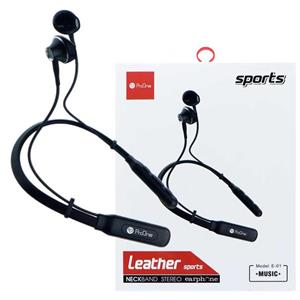 قیمت و خرید هندزفری بلوتوث دورگردنی ProOne Leather E-01