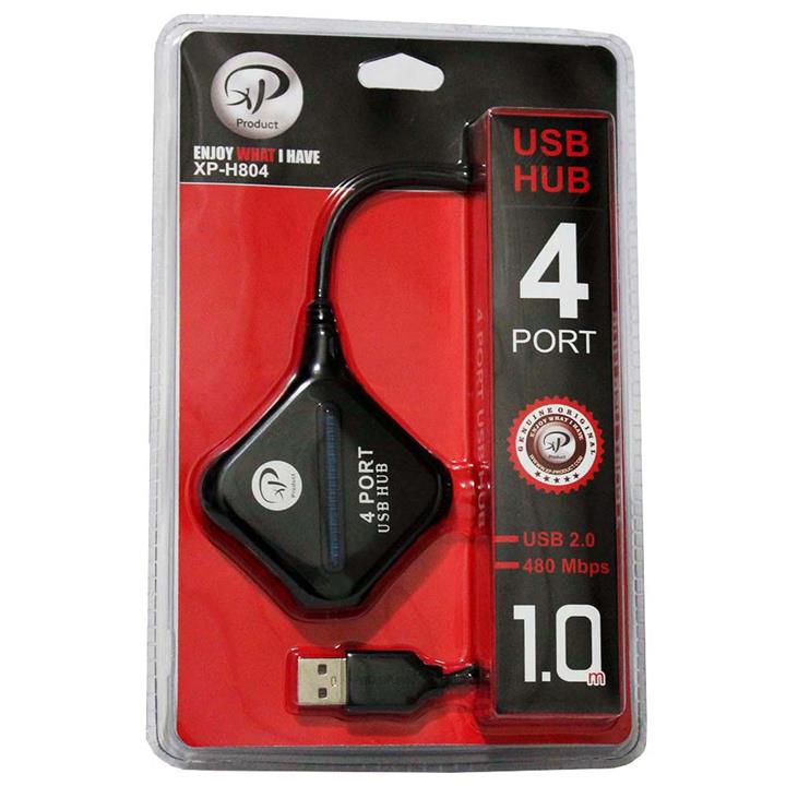 قیمت و خرید هاب 4 پورت USB2.0 ایکس پی-پروداکت مدل XP-H804c