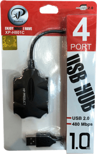 قیمت و خرید هاب 4 پورت XP Product مدل XP-H801C