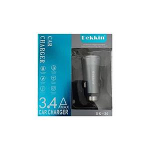 قیمت و خرید شارژر فندکی Dekkin DK-36 با ۲ پورت خروجی