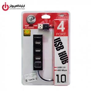 قیمت و خرید هاب USB 2.0 چهار پورت ایکس پی مدل H806D