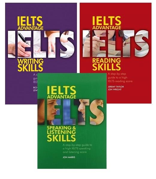 قیمت و خرید IELTS Advantage book series پکیج 3 جلدی کتاب های IELTS ...