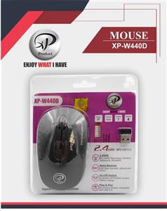 قیمت و خرید ماوس بی سیم ایکس پی-پروداکت مدل XP-W440B