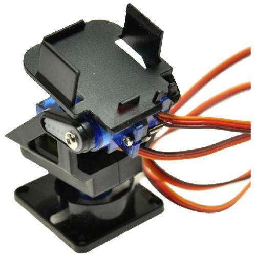 قیمت و خرید براکت سروو موتور ۲ محوره Pan and Tilt Bracket for Servo Motor