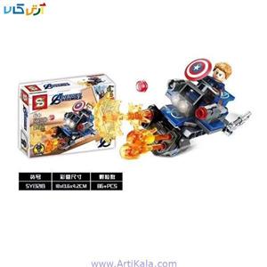 قیمت و خرید لگو ساختنی اس وای مدل هیرو اسمبل کد SY 1321B