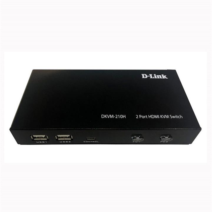 قیمت و خرید سوییچ KVM چهار پورت D-LINK مدل DKVM-210H