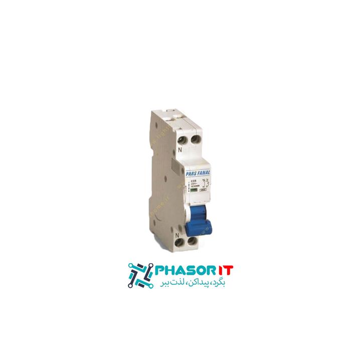 قیمت و خرید فیوز مینیاتوری 40 آمپر یک پل پارس فانال مدل PFN(10K)-1P+N