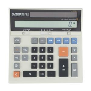 قیمت و خرید ماشین حساب کاسیو DS-120TV