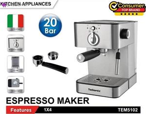 قیمت و خرید اسپرسوساز تلیونیکس مدل telionix TEM5102