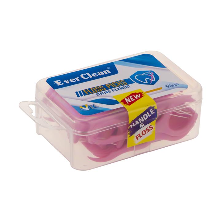 قیمت و خرید نخ دندان اورکلین مدل EVC014 بسته 50 عددی