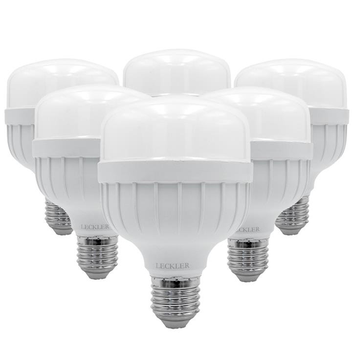 قیمت و خرید لامپ ال ای دی 20 وات لکلر مدل LED T80 پایه E27 بسته 6 عددی
