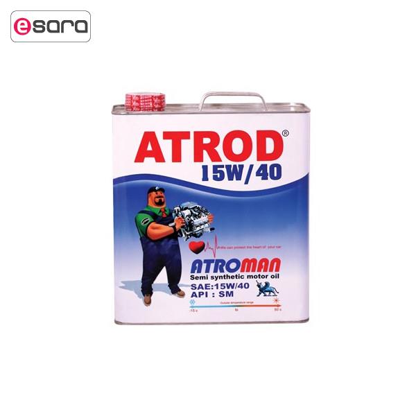 قیمت و خرید روغن موتور خودرو آترود مدل Atroman 15w40 ظرفیت 5 لیتر Atrod ...