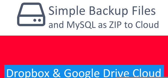 قیمت و خرید دانلود اسکریپت Php پشتیبان گیری از دیتابیس و فایل Simple Backup Files And Mysql