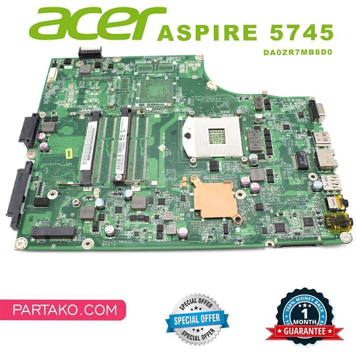 قیمت و خرید مادربرد لپ تاپ ایسر Aspire 5745 گرافیک اینتل DA0ZR7MBD0