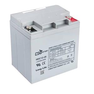 قیمت و خرید باتری یو پی اس 12 ولت 28 آمپرساعت سی اس بی مدل HDC12-28