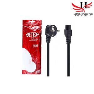 قیمت و خرید کابل برق لپ تاپ DETEX 1/5M