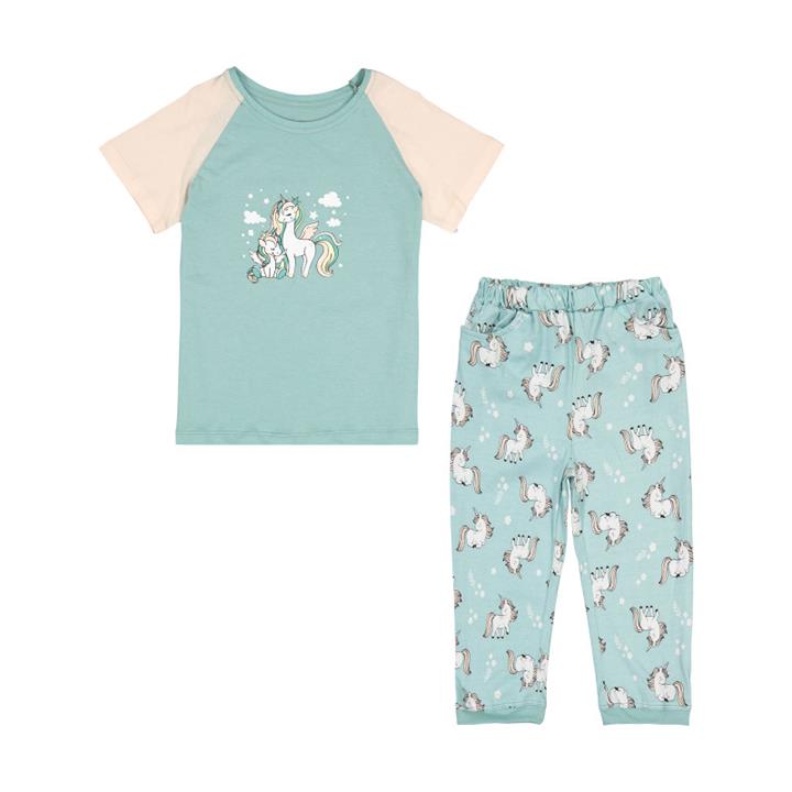 قیمت و خرید ست تی شرت و شلوار دخترانه ناربن مدل 1521398-54 Narbon T ...