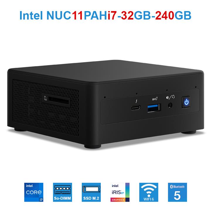 قیمت و خرید کامپیوتر کوچک اینتل Intel NUC11PAHi7